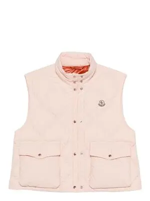 Moncler Biois Down Vest Pink