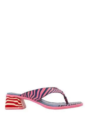Camper Kora Striped Sandals Pink