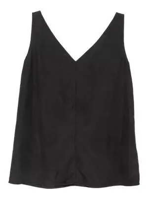 YEAREAST V-neck Sleeveless Top - Black
