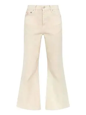 BY MALENE BIRGER Houston Flared Denim Jeans Neutrals