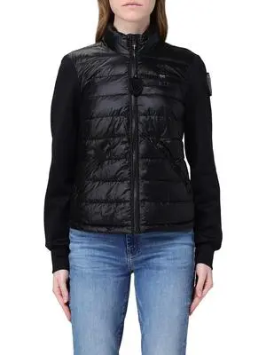 BLAUER. Padded Down Jacket With Zip - Black