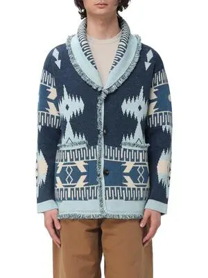 Alanui Jacquard Cotton Cardigan - Navy