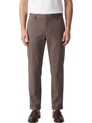 DONDUP Dondup Stretch Jersey Chino Trousers Brown