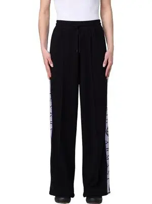 EA7 Wide Leg Track Pants - Black