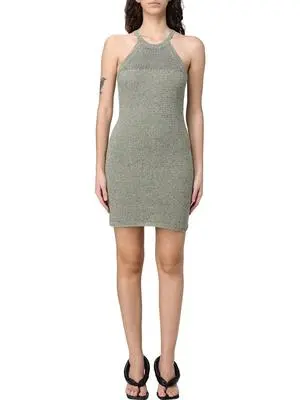 Armani Exchange Halterneck Mini Dress - Kaki
