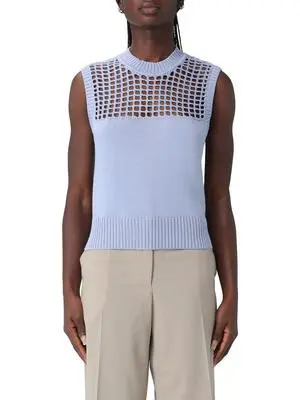 Armani Exchange Armani Exchange Knit Top Sky Blue