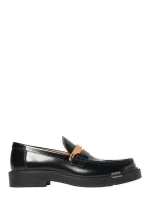 MAISON MARGIELA Brushed Calf Leather Loafers - Black