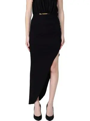 Elisabetta Franchi Asymmetrical Skirt - Black