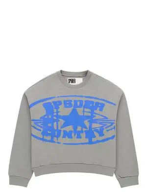 SP5DER Cuntry Crewneck Grey