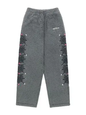 SP5DER Webstone Teddy Fleece Pant - Grey