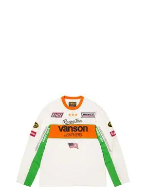Supreme X Vanson Leathers Long-sleeve Top - White