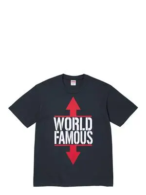 Supreme World Famous Tee - Blue