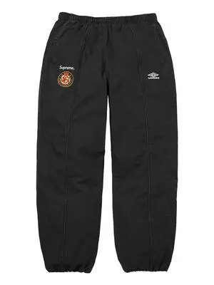 Supreme X Umbro Cotton Ripstop Track Pant - Black