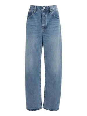 FRAME Bow Barrel Jeans - Blue