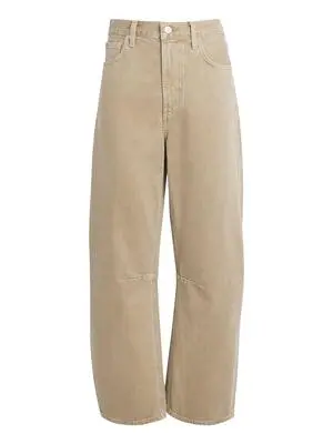 Citizens Of Humanity Miro Barrel-Leg Jeans Beige