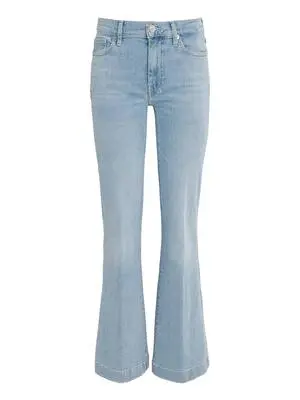 7 For All Mankind Dojo Flared Jeans - Blue