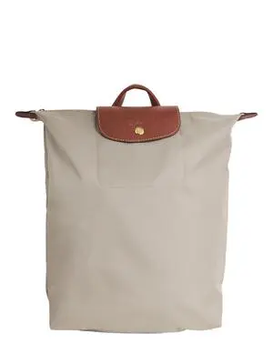 Longchamp Le Pliage Medium Backpack Grey
