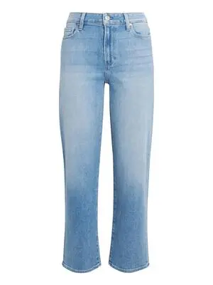 Paige Mason Ankle Straight Jeans - Blue
