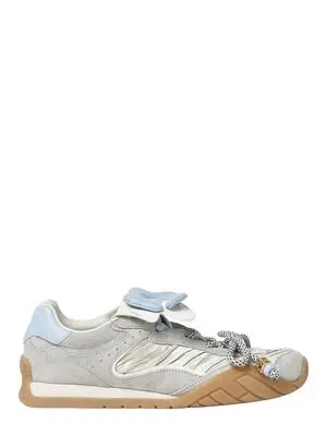 Fendi Wave Pulse Low-Top Sneakers Grey