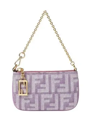 Fendi Baguette Flat Pouch Mini - Purple