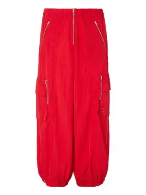 Fendi Parachute Trousers - Red