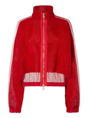 Fendi Oversized Shearling Jacket - Red