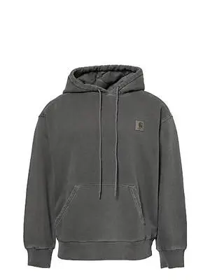 Carhartt Work In Progress Nelson Hooded Cotton-jersey Sweatshirt - Black