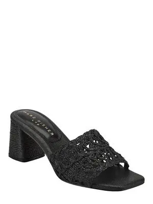 Marc Fisher Follie Slide Sandal Black