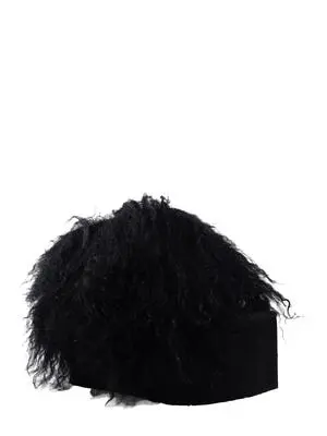ZIGI Shearling Platform Bootie Black