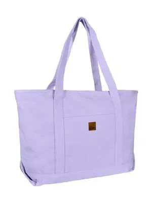 DALIX 23 Canvas Tote Bag - Lavender