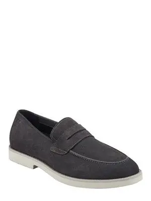 KENNETH COLE Savon Penny Loafer - Charcoal