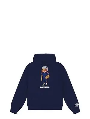 BAD BUNNY X New England Patriots Concho Hoodie - Blue