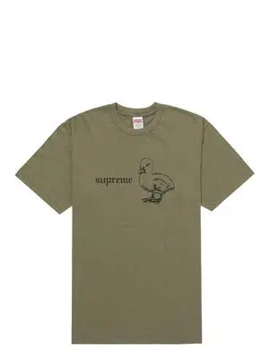 Supreme Duck Tee Shirt - Light Olive