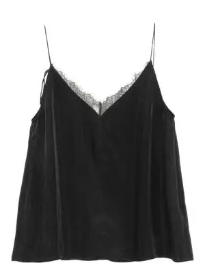 YEAREAST Lace V-Neck Top