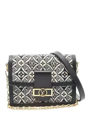 LOUIS VUITTON 2010s Mm Dauphine Shoulder Bag - Black