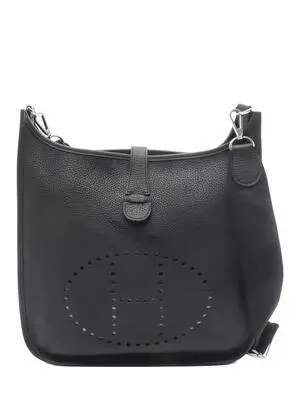 HERMÈS 2024 GM Evelyn III Leather Shoulder Bag
