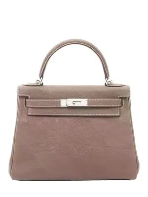 HERMÈS 2019 Calf Leather Handbag