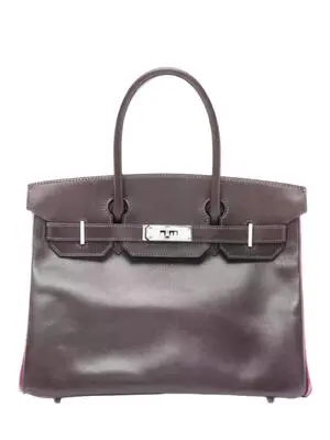 Hermès 2005 30 Birkin Tote Bag - Brown