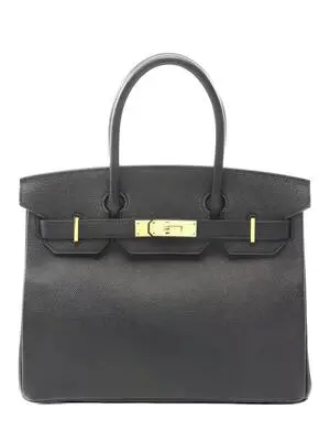 Hermès 2016 Top Handle Handbag Black
