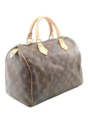 LOUIS VUITTON 2005 Speedy 30 Monogram Holdall - Brown