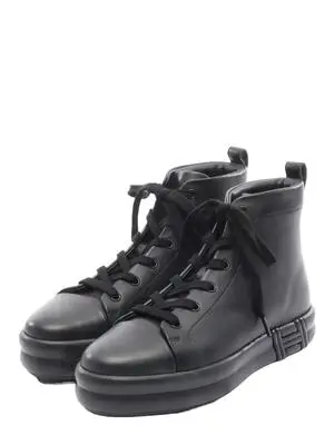Hermès 2020s 'happiness' High-cut Sneakers - Black
