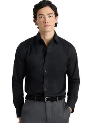 Quince Oxford Non-iron Dress Shirt - Black
