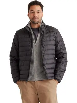 Quince Lightweight Packable Puffer Jacket - Black