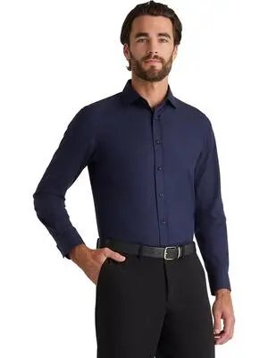 Quince Cashmere Dress Shirt - Navy