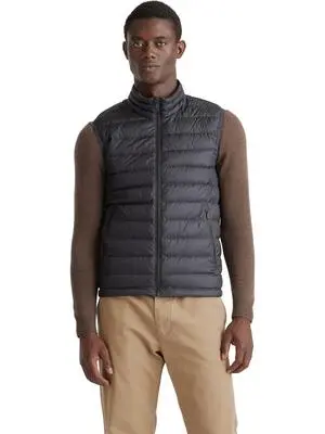 Quince Lightweight Down Packable Puffer Vest - Black