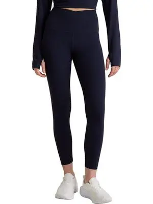 Quince Women's Ultra-form High-rise Crossover Legging Deep Navy
