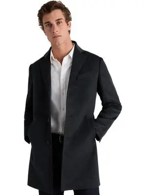 Quince Baby Cashmere Cable Quarter Zip Sweater Heather Graphite