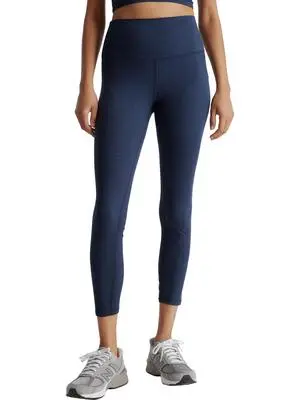 Quince Women's Ultra-soft High-rise Legging Heather Navy