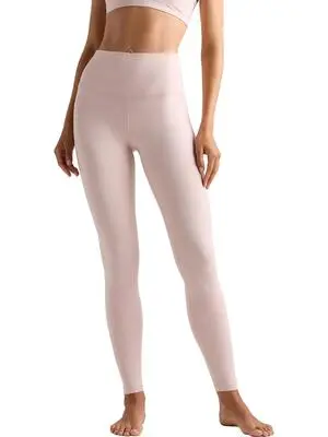 Quince Women's Ultra-soft Performance Legging 28" Inseam Heather Shell Pink