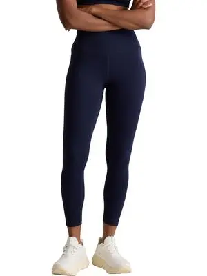 Quince Power-up High-rise Training Pocket Legging - Deep Navy